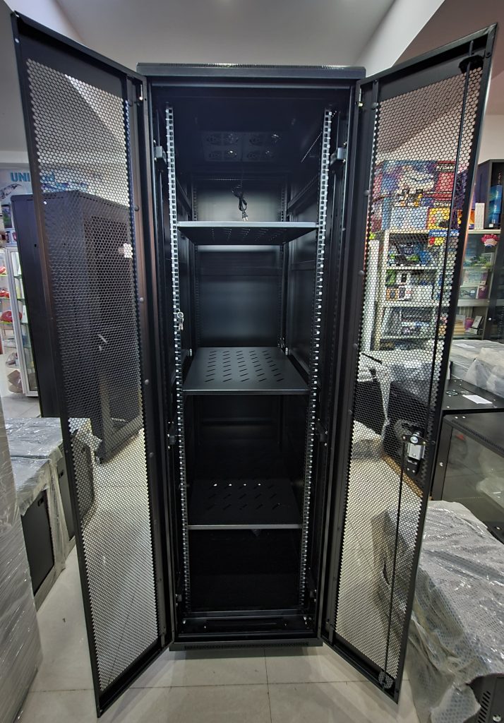 Diamond Rack 42U 2 Net doors 800(W)x1000(D)x2000(H) | R629 – Pacific Computer C., LTD